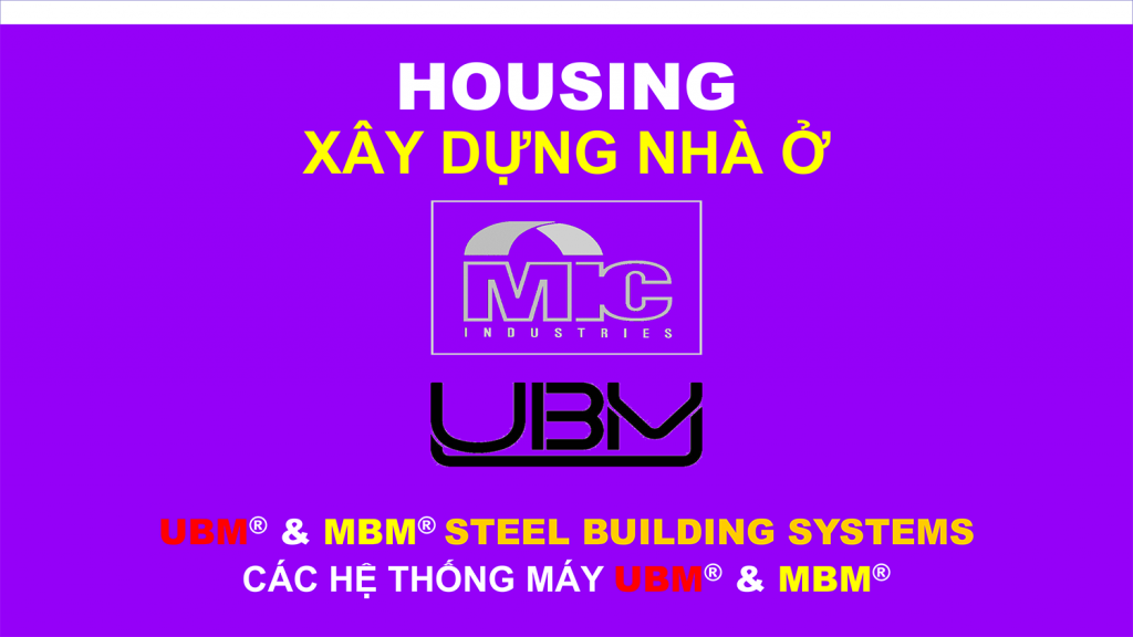 UBM Ultimate Building Machine – EF GLOBAL AMP Co. Ltd